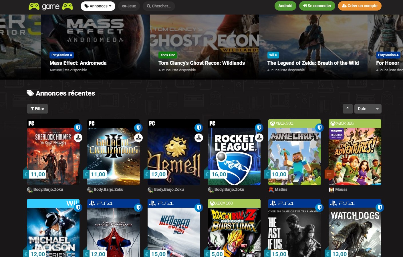 LES BONNES AFFAIRES DE JEUX VIDÉO D’OCCASIONS – ʕ•ᴥ•ʔ SeoPowa – Actus ...